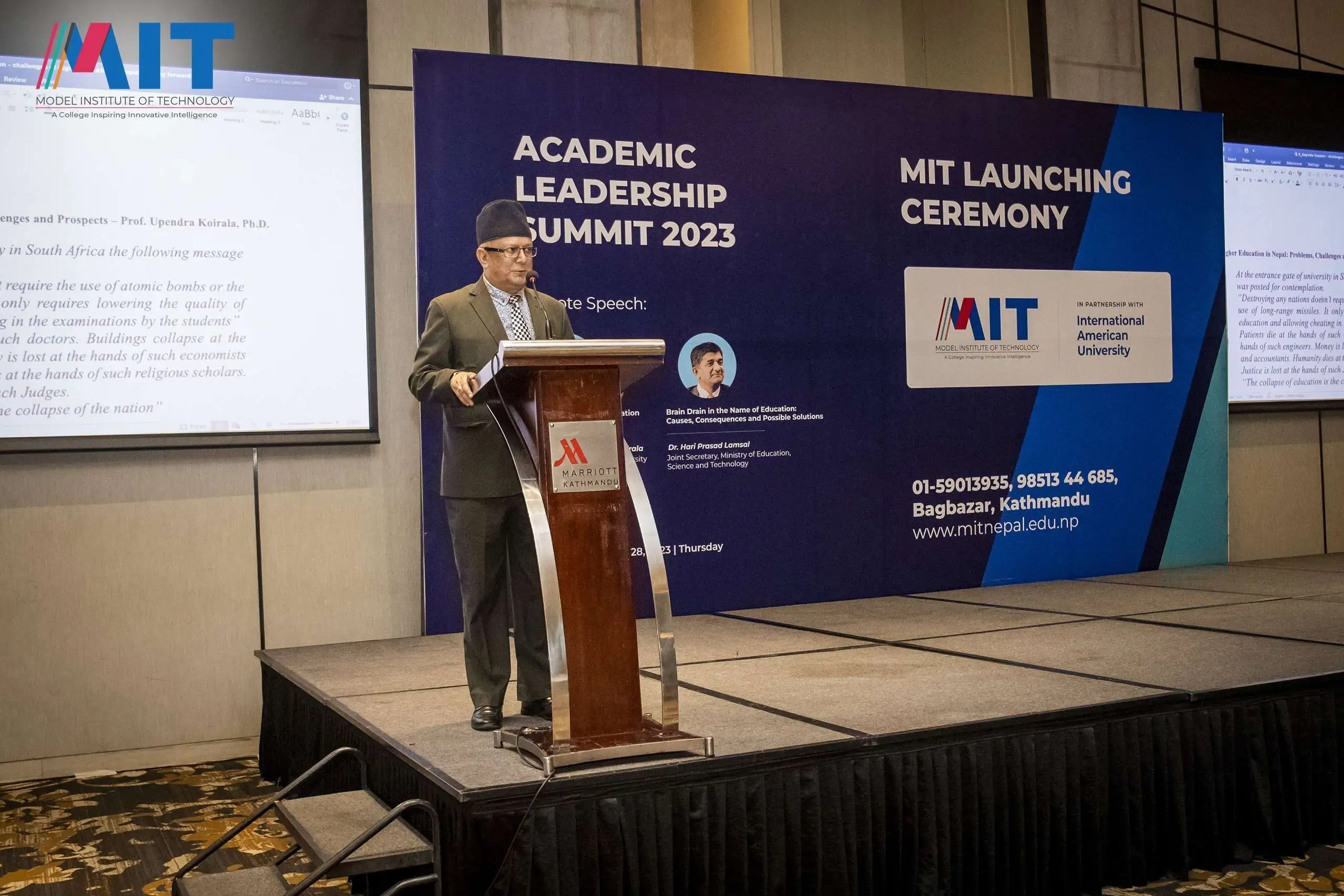 MIT Launching Ceremony | Highlights and Photo Gallery